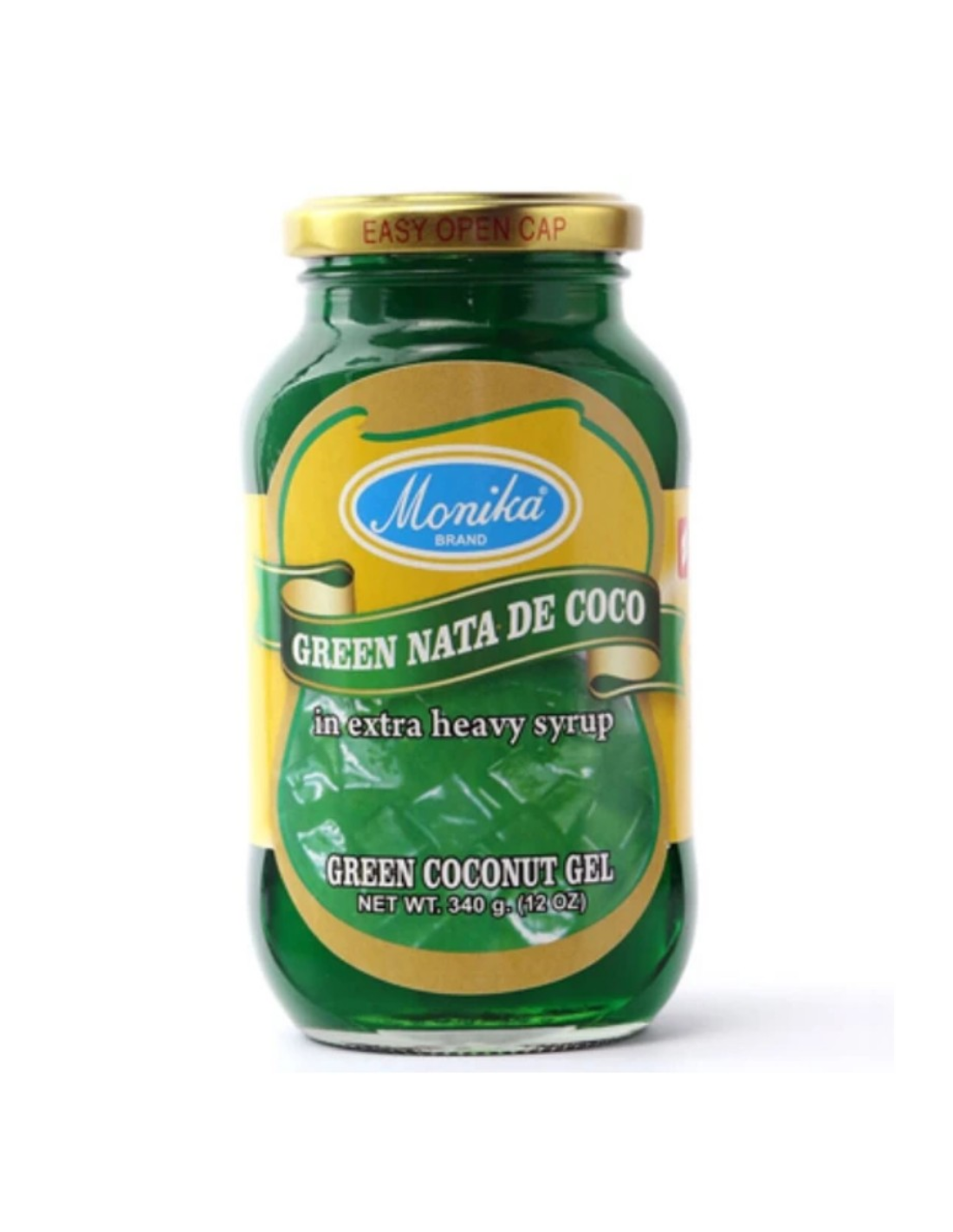 Monika Preserves Coconut Gel Nata De Coco Green - 340g - Herbs, spi...