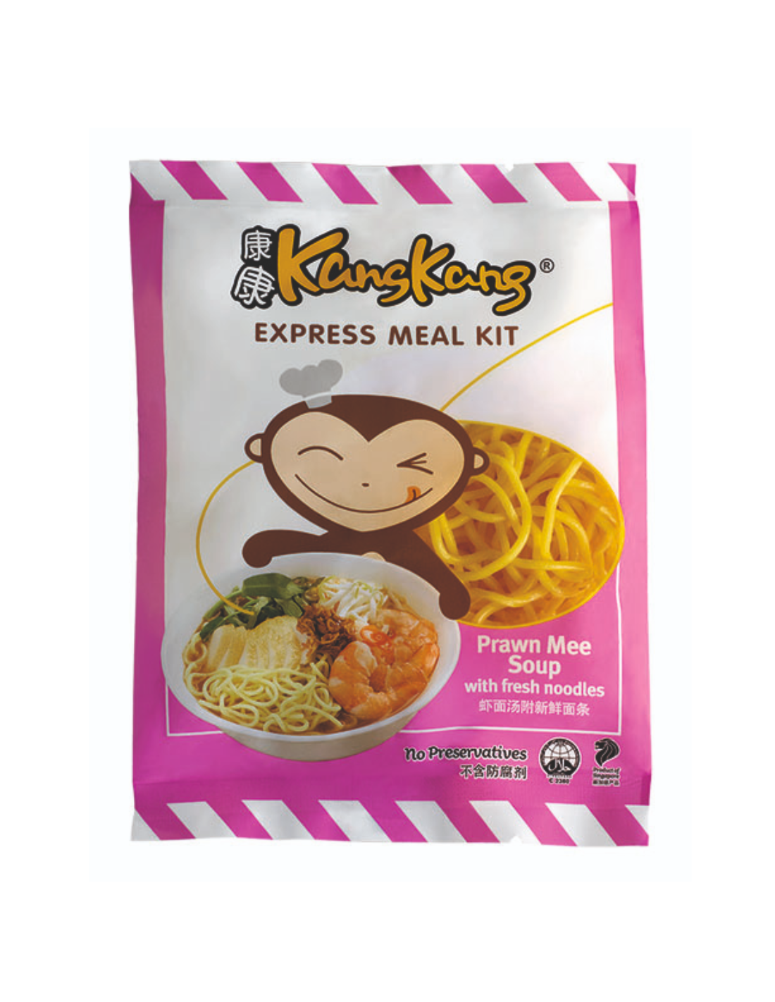 Kang Kang Express Meal Kit Prawn Mee Soup 220g